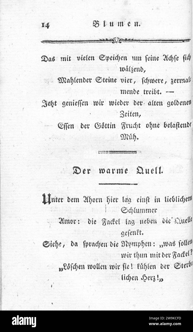 Zerstreute Blaetter Band II 014 Stock Photo - Alamy