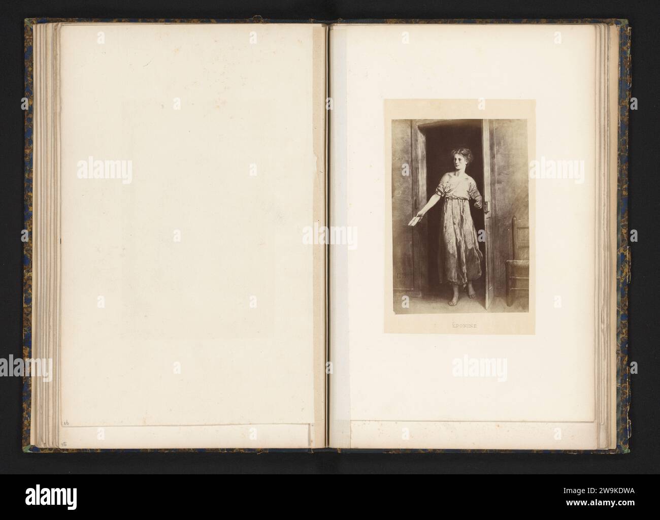 Photo production of a drawing by Eponine from Les Misérables by Victor ...