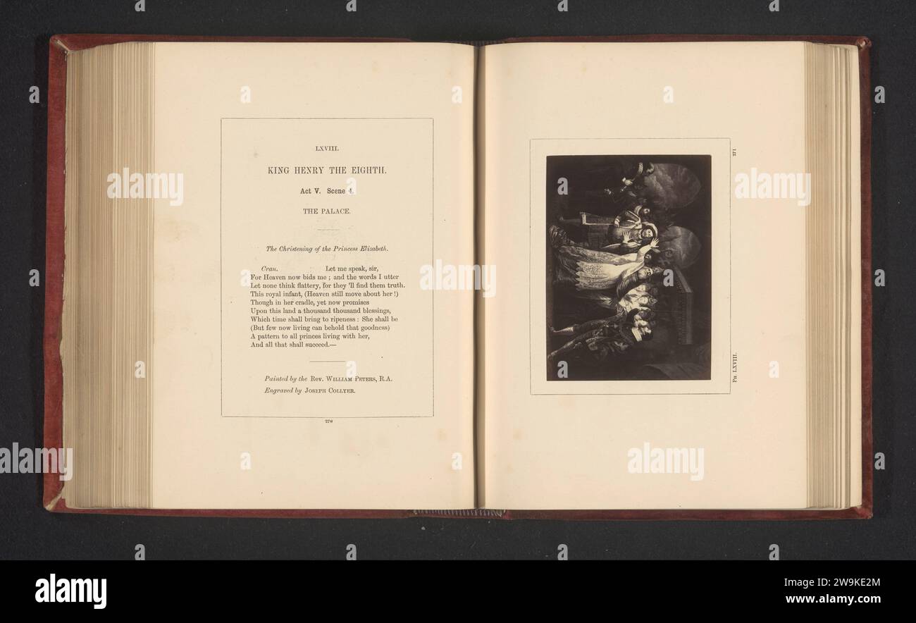 Photo production from a print to a painting by Matthew William Peters ...