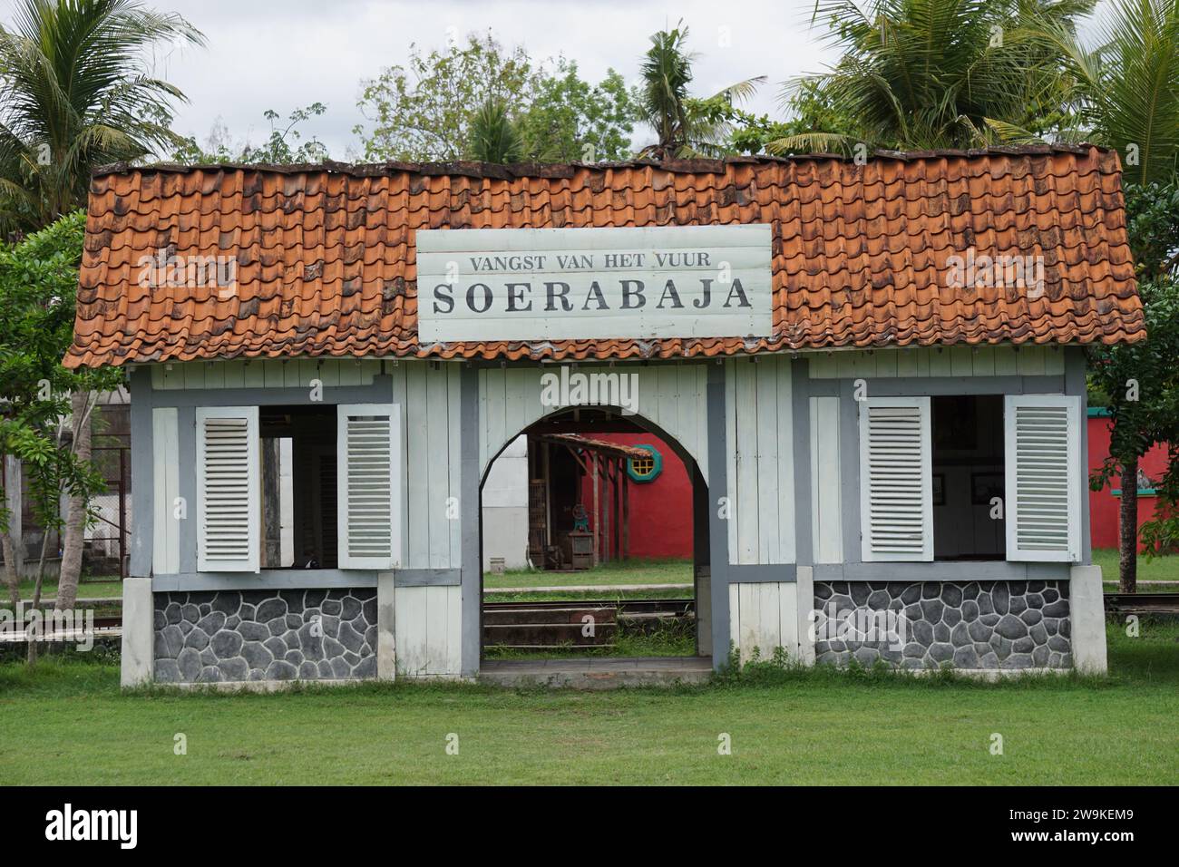 People holiday at Gamplong Studio Alam. This tourist attraction is located in Sleman, Yogyakarta ...