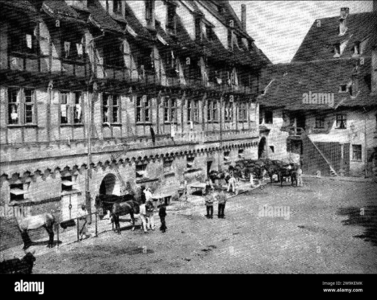 Zeughaus-Kaserne Ulm 1 Stock Photo - Alamy