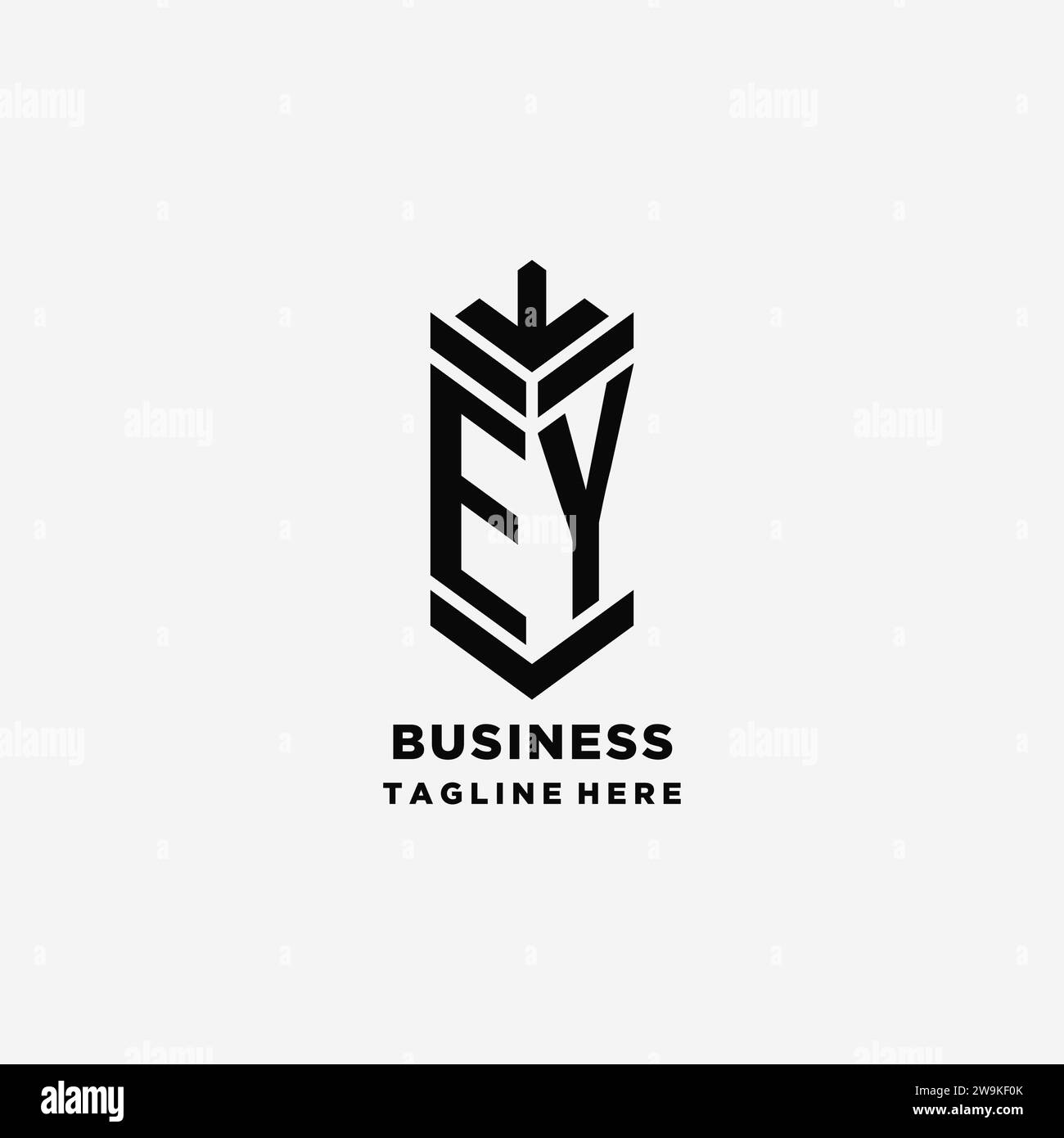 Ey initials logo hi-res stock photography and images - Alamy