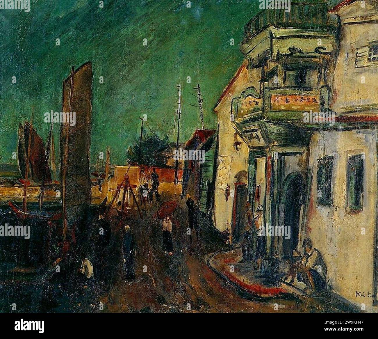 Zhang Qihua Qihou Kaohsiung 1931 Stock Photo - Alamy