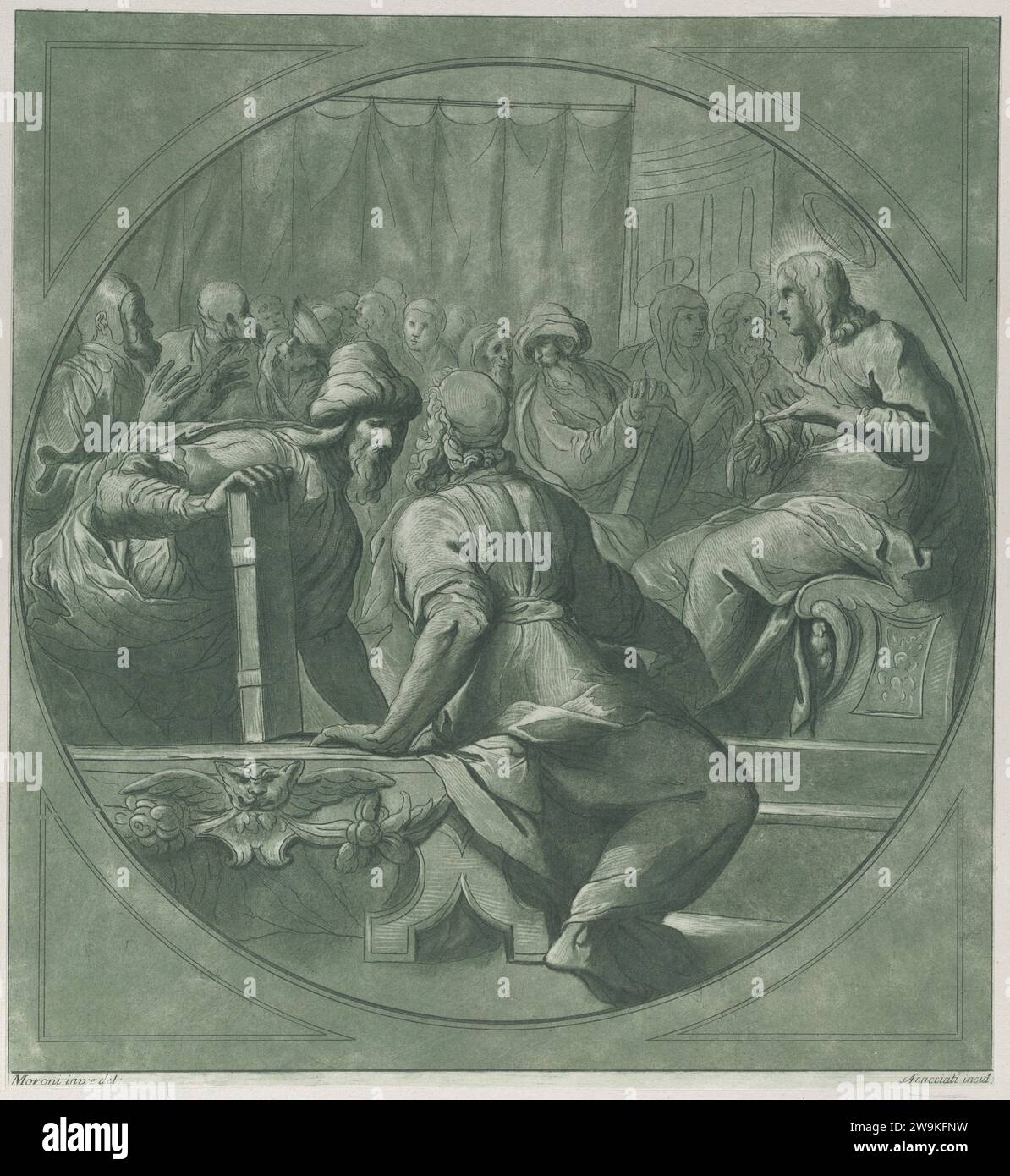 Christ confounding hi-res stock photography and images - Alamy