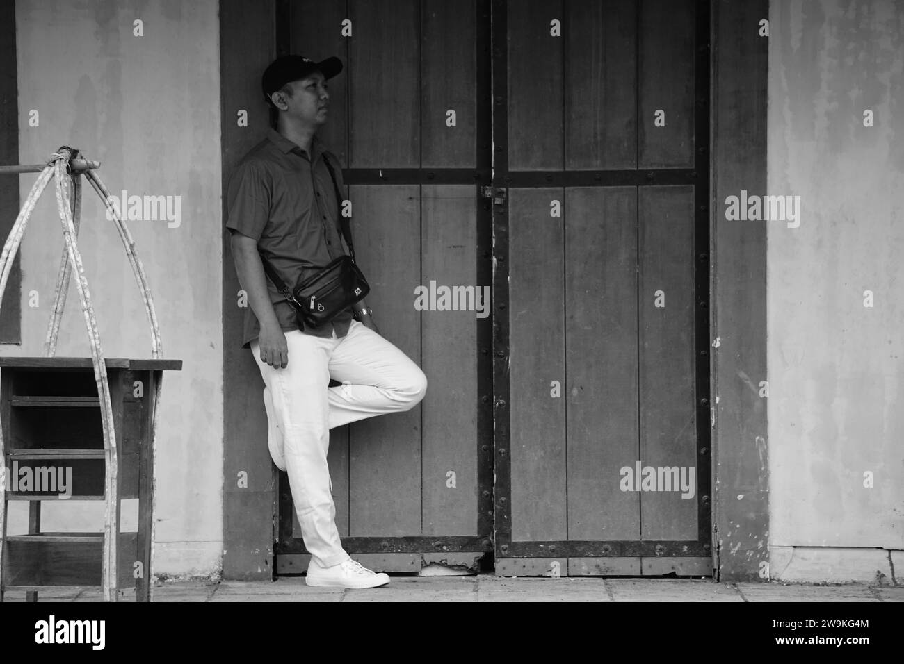 People holiday at Gamplong Studio Alam. This tourist attraction is located in Sleman, Yogyakarta ...