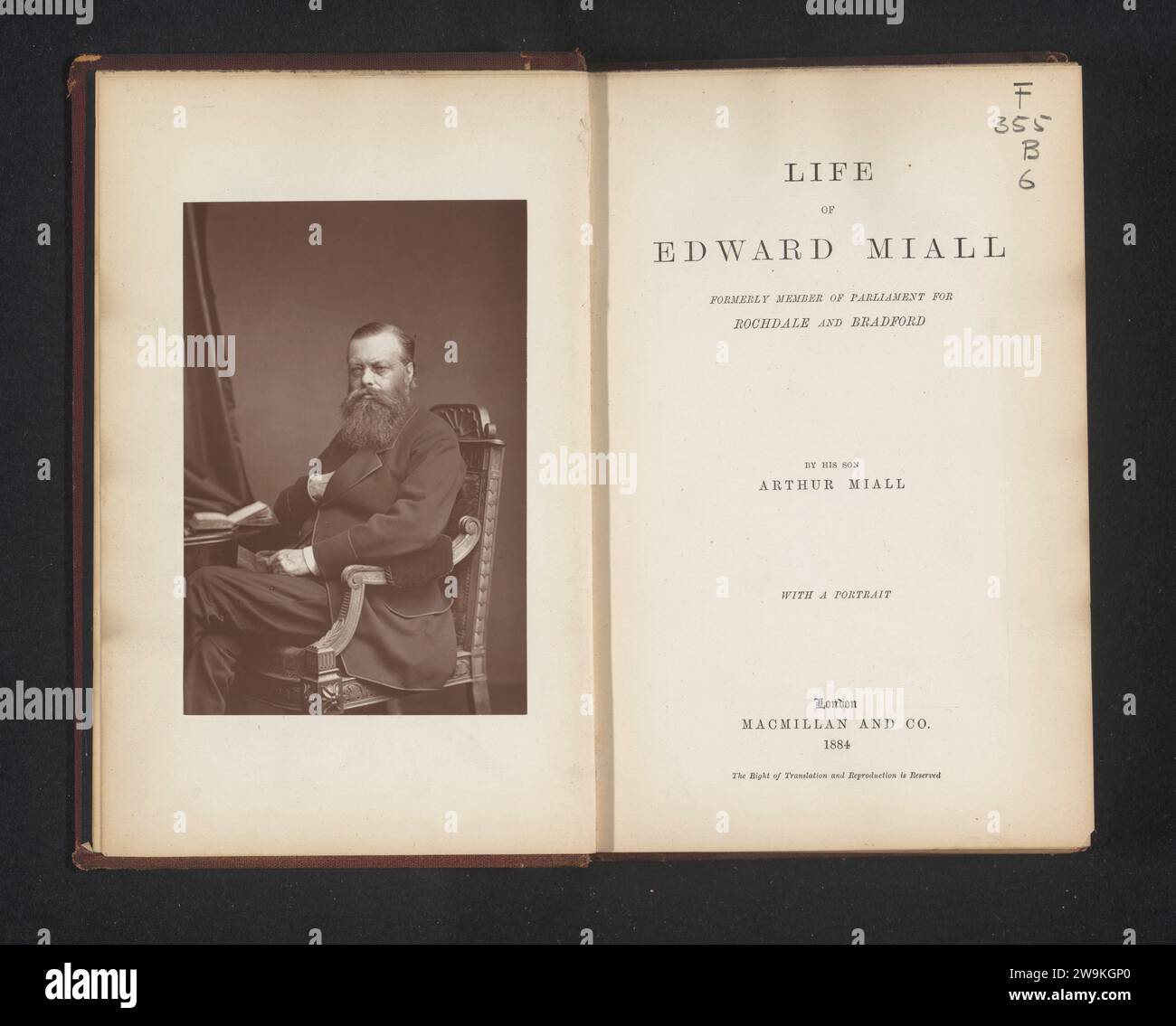 Life of Edward Miall formerly member of Parliament for Rochdale and ...