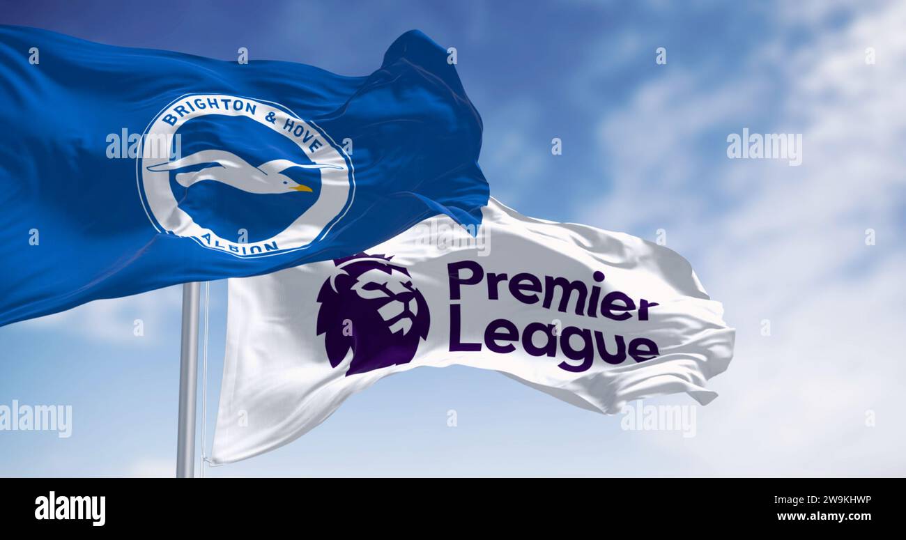 Brighton pride flags hi-res stock photography and images - Alamy