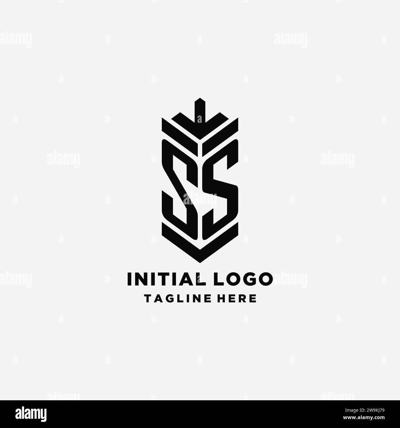 Ss insignia Black and White Stock Photos & Images - Alamy