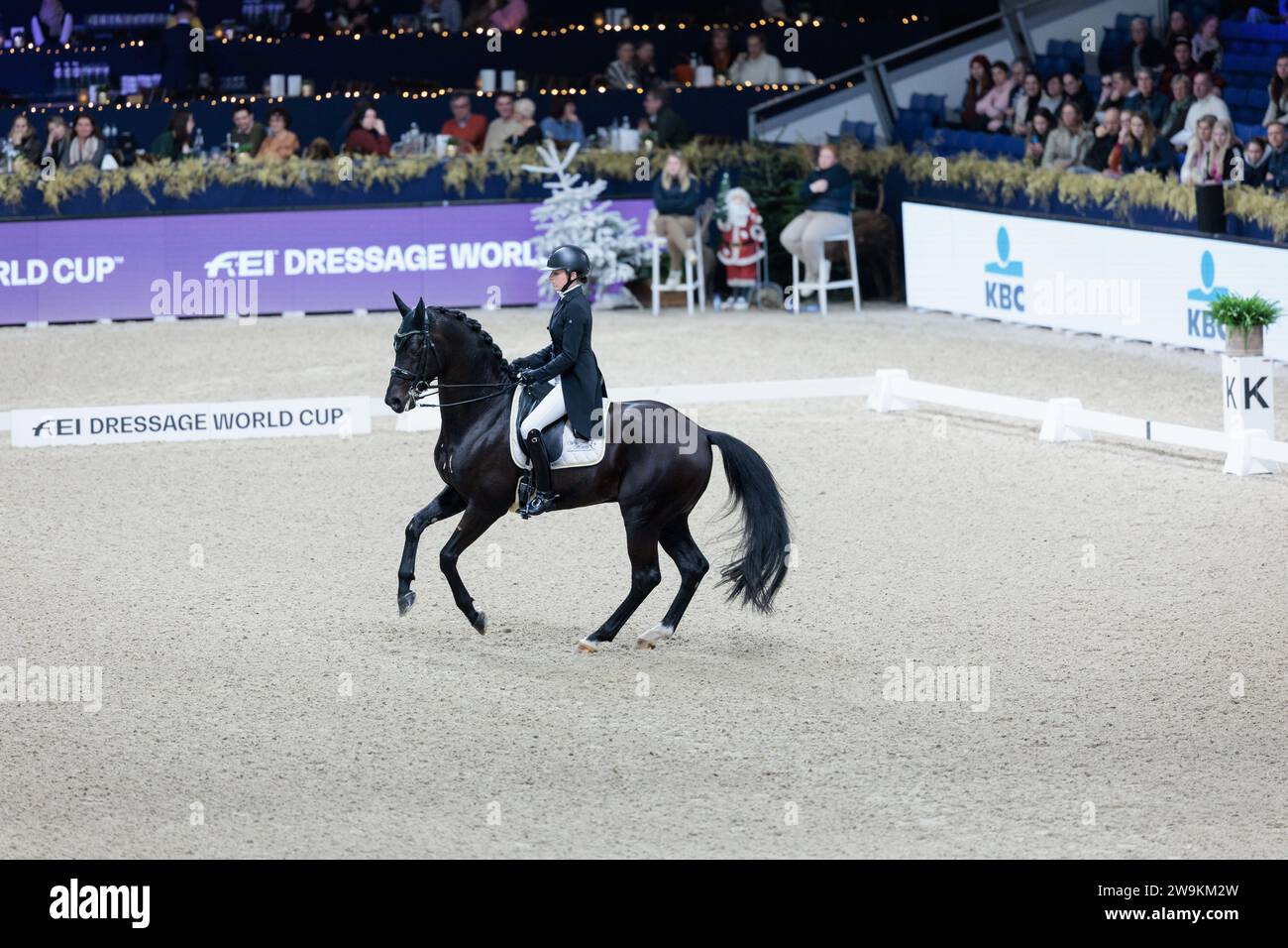 Nekkerhal, Belgium, December 28, 2023, Flore de Winne of Belgium with ...