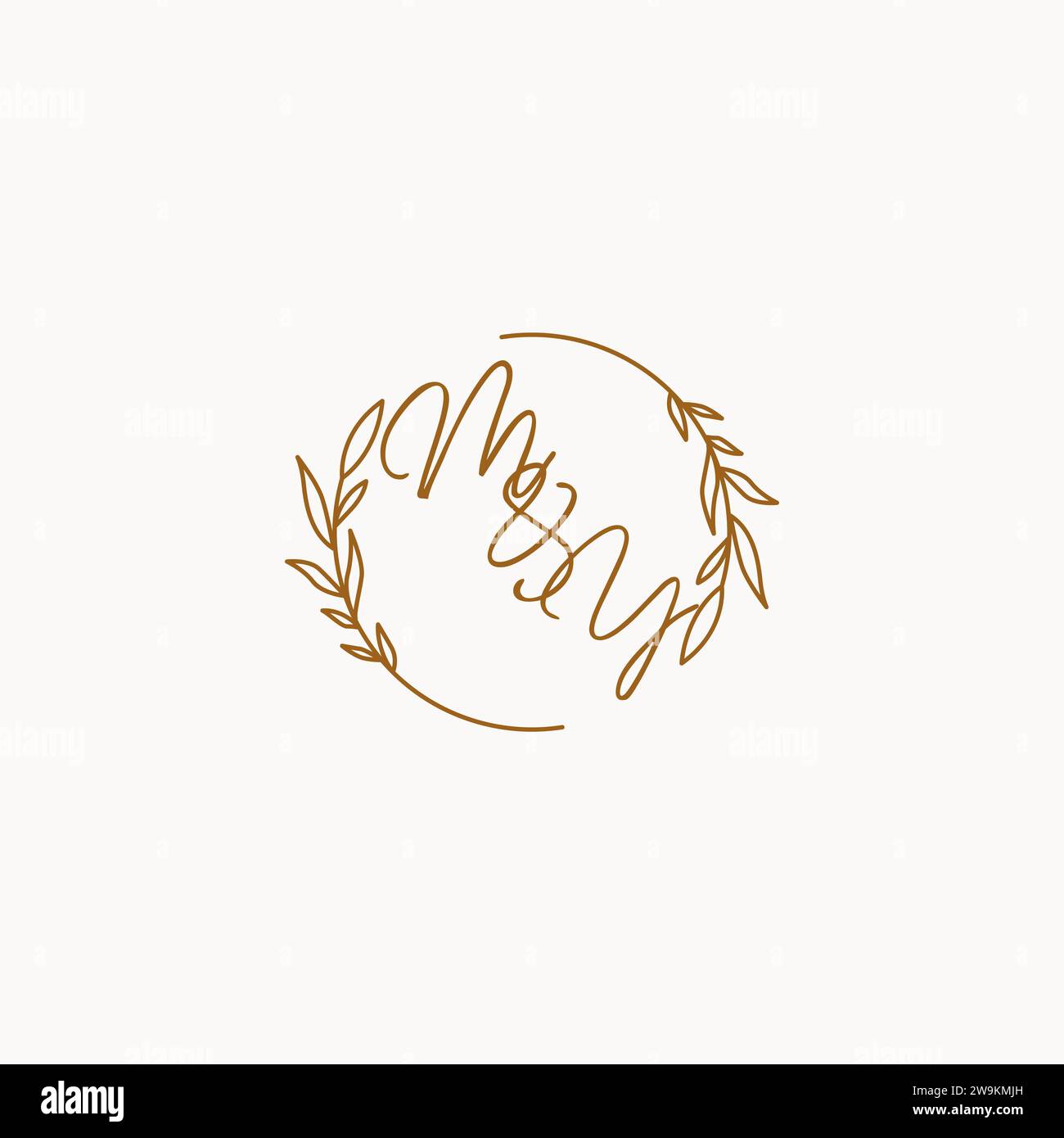 Initials logo hi-res stock photography and images - Alamy