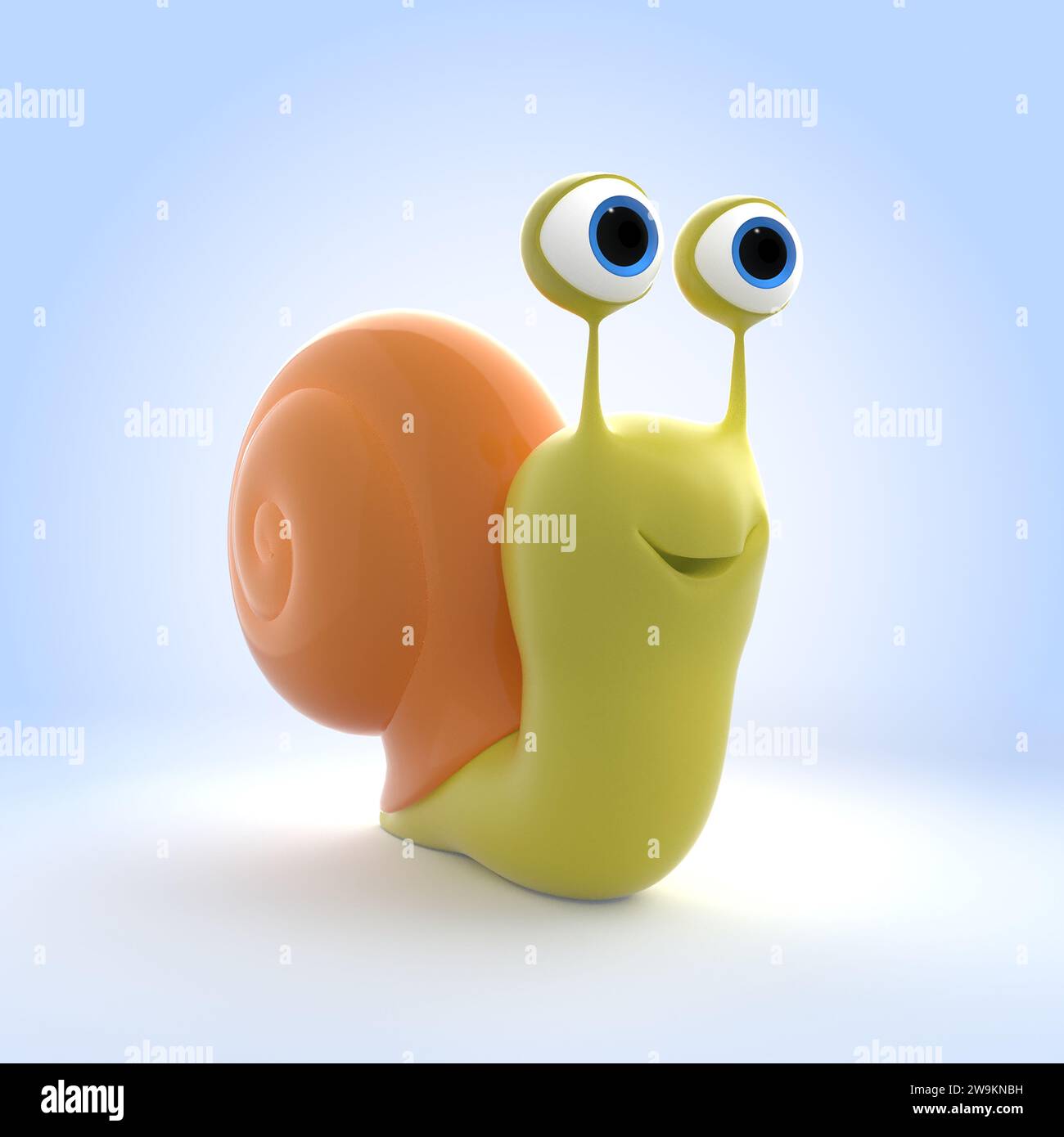 Snail character hi-res stock photography and images - Alamy