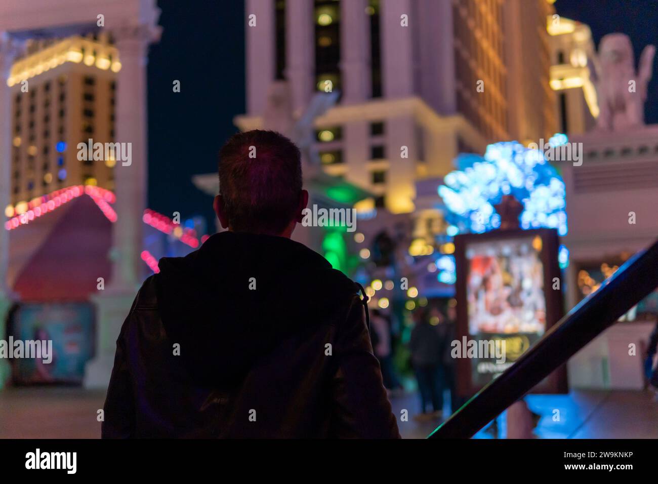 Outside of Hell's Kitchen in vegas Stock Photo - Alamy