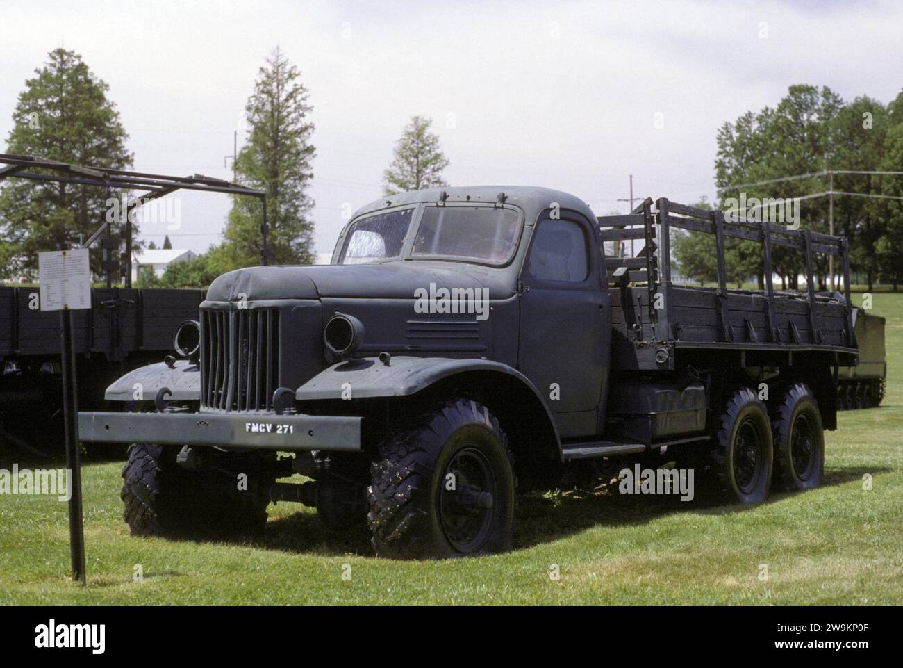 ZiL-157 truck on display at the US Army Aberdeen Proving Grounds Stock ...