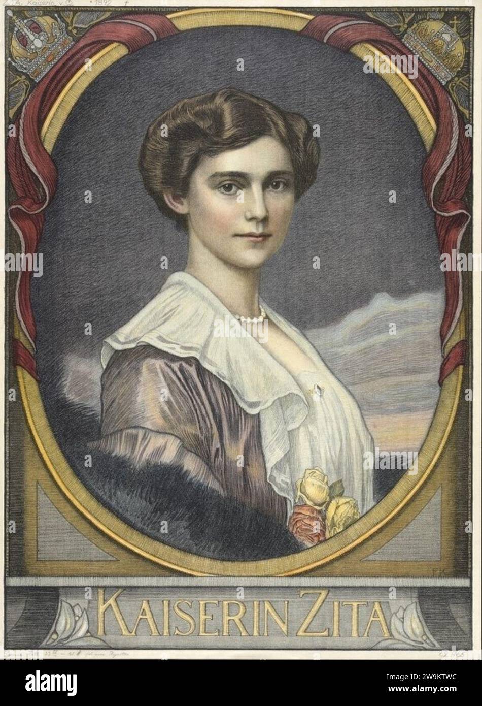 Zita - Empress of Austria and Queen of Hungary Stock Photo - Alamy