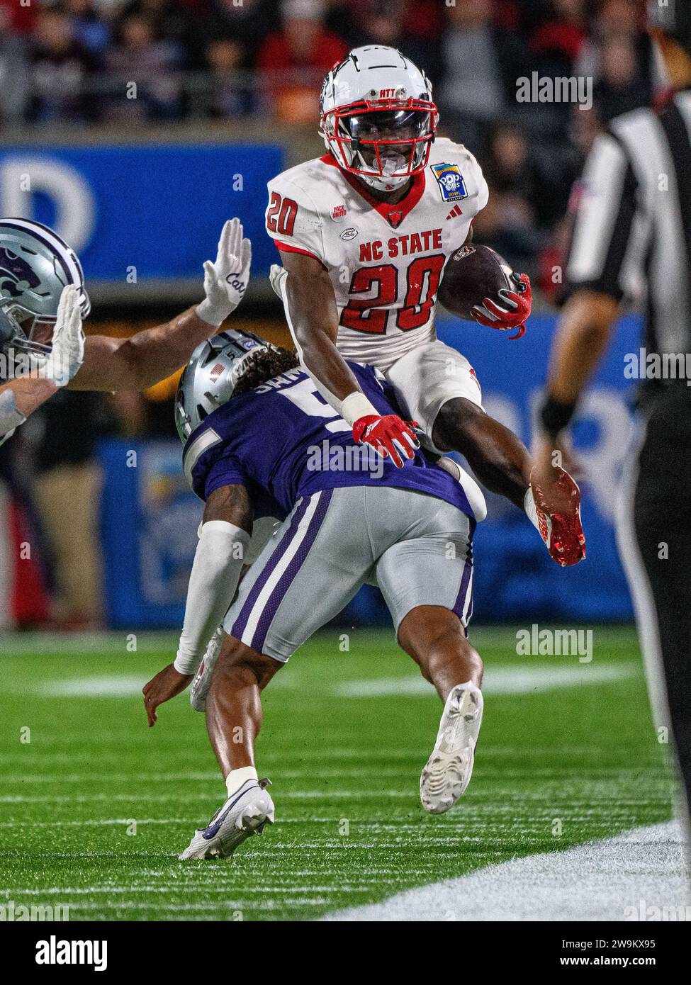 Orlando, FL, USA. 28th Dec, 2023. NC State running back Kendrick ...