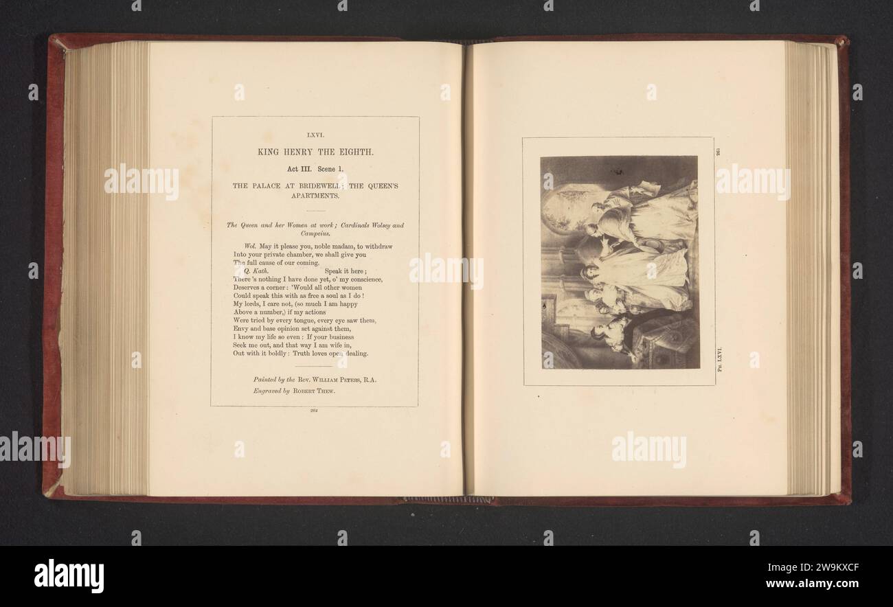 Photo production from a print to a painting by Matthew William Peters ...