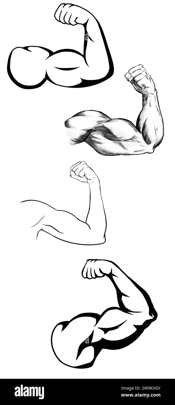 Bodybuilding inspiration Black and White Stock Photos & Images - Alamy