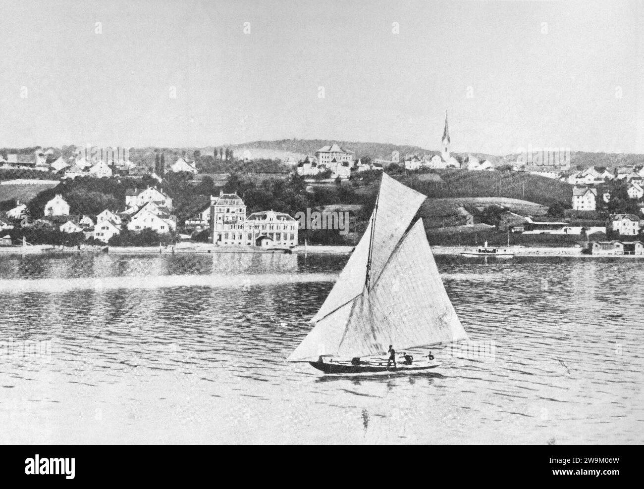 Zollikon Gstad um 1902 Stock Photo - Alamy