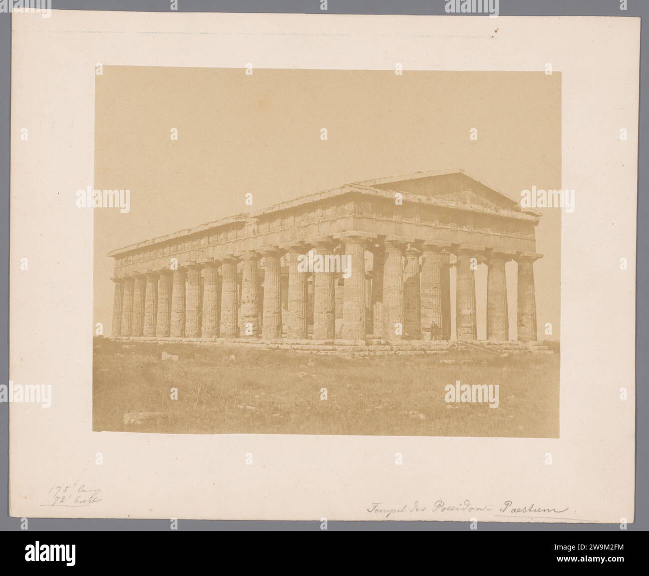 Tempel Van Juno Te Paestum, Giorgio Sommer, 1857 - 1914 photograph For ...