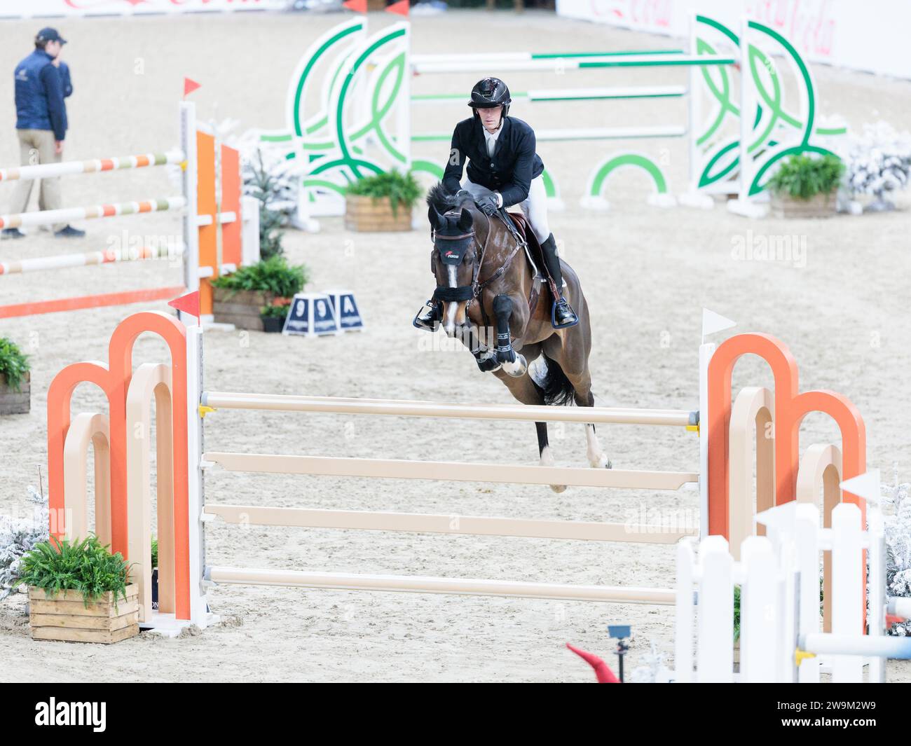 Kevin Staut of France with Visconti du Telman during the Agora CSI5*-W ...
