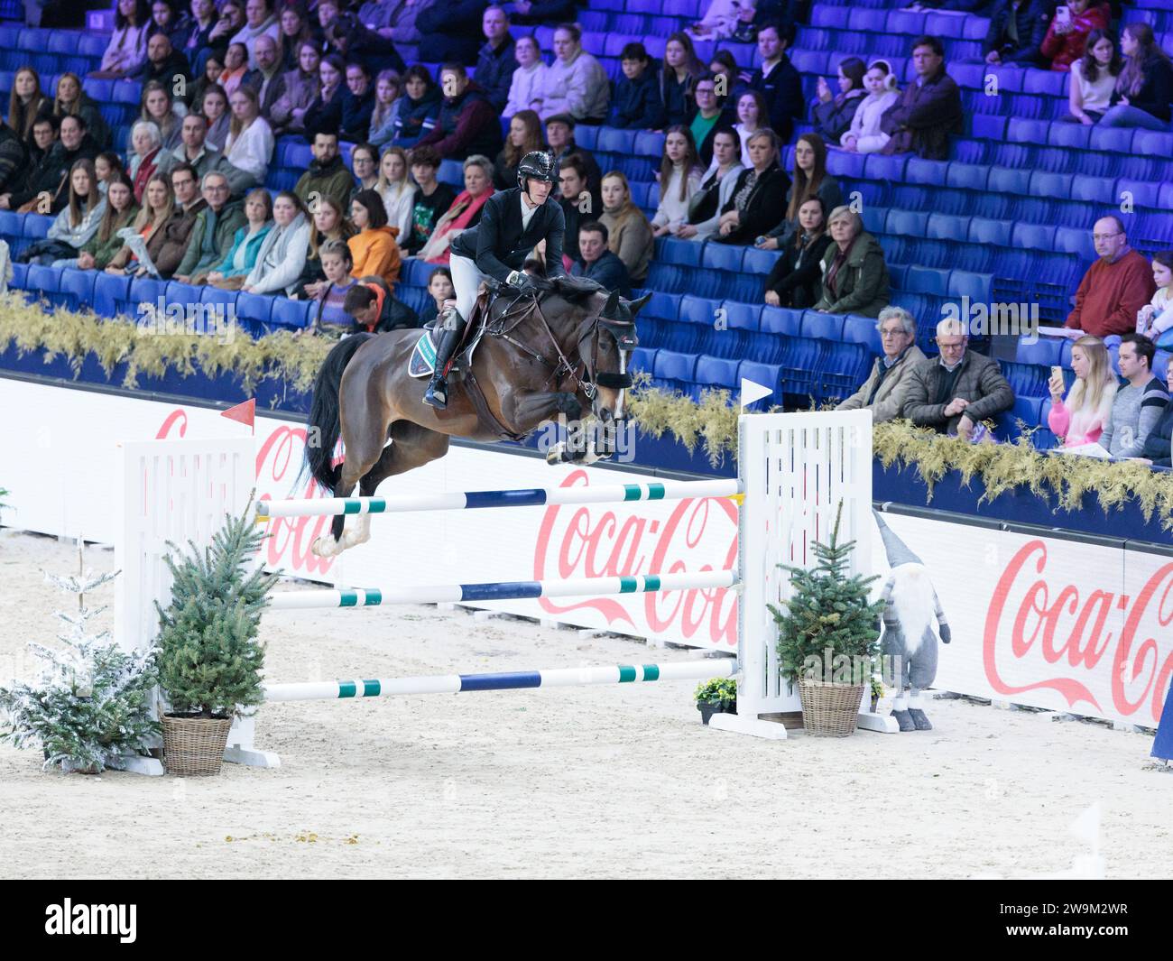 Kevin Staut of France with Visconti du Telman during the Agora CSI5*-W ...