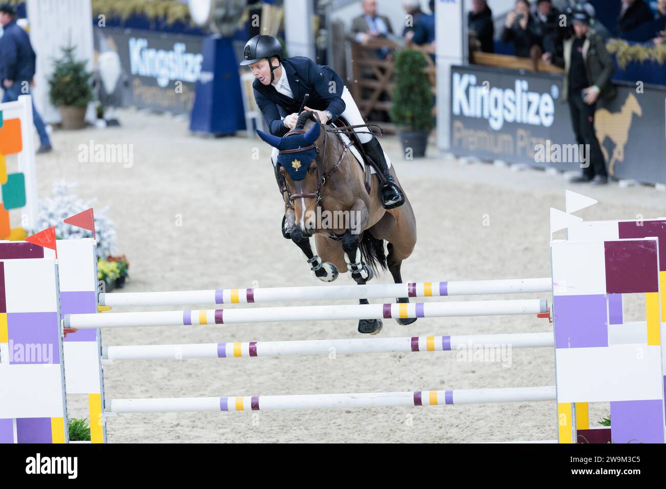Matthew Sampson of Great Britain with MGH Candy Girl during the Agora ...