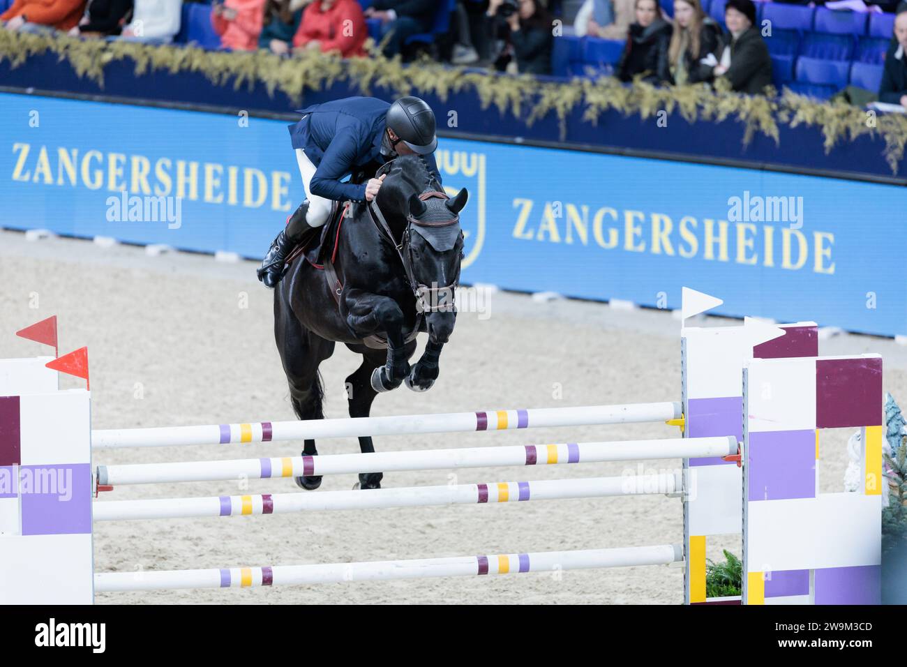 Roger Yves Bost of France with Delph de Denat HDC during the Agora CSI5 ...