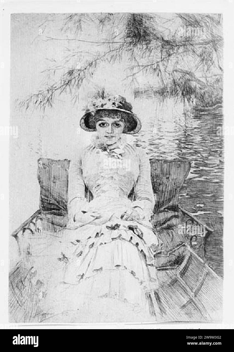 Zorn - På Themsen, NMG 8761888 Stock Photo - Alamy