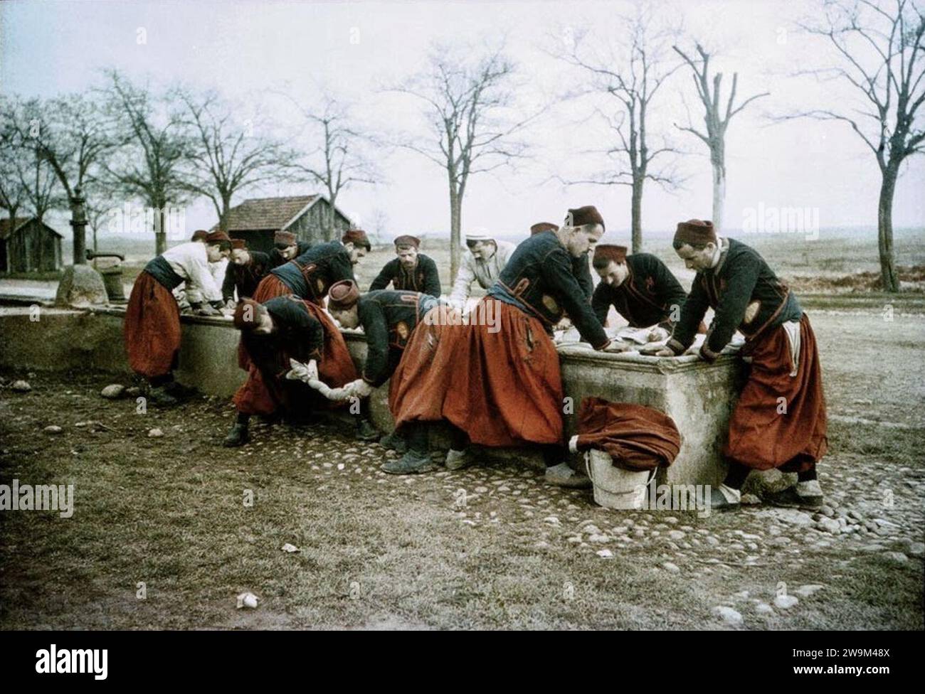Washing uniforms hi-res stock photography and images - Alamy