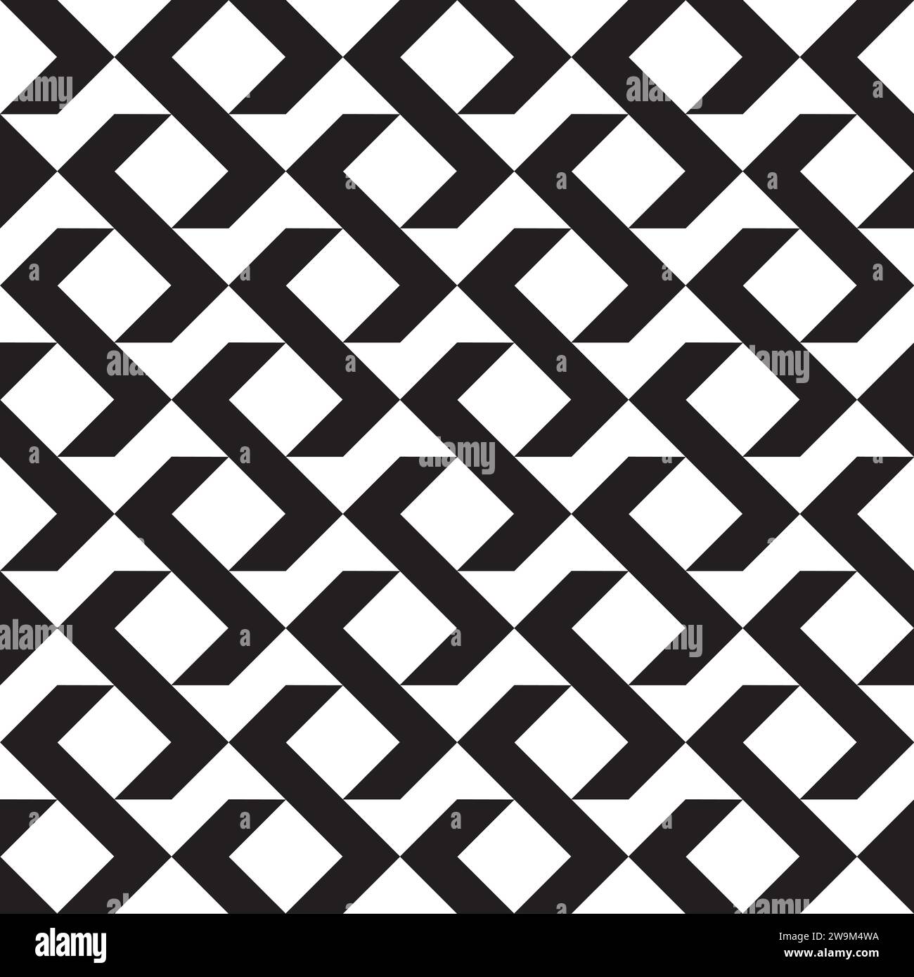 Interlocking pattern hi-res stock photography and images - Alamy