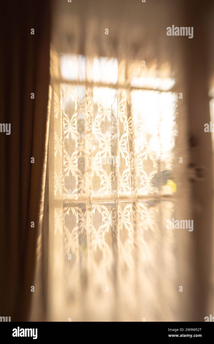 Sunset window bedroom hi-res stock photography and images - Alamy