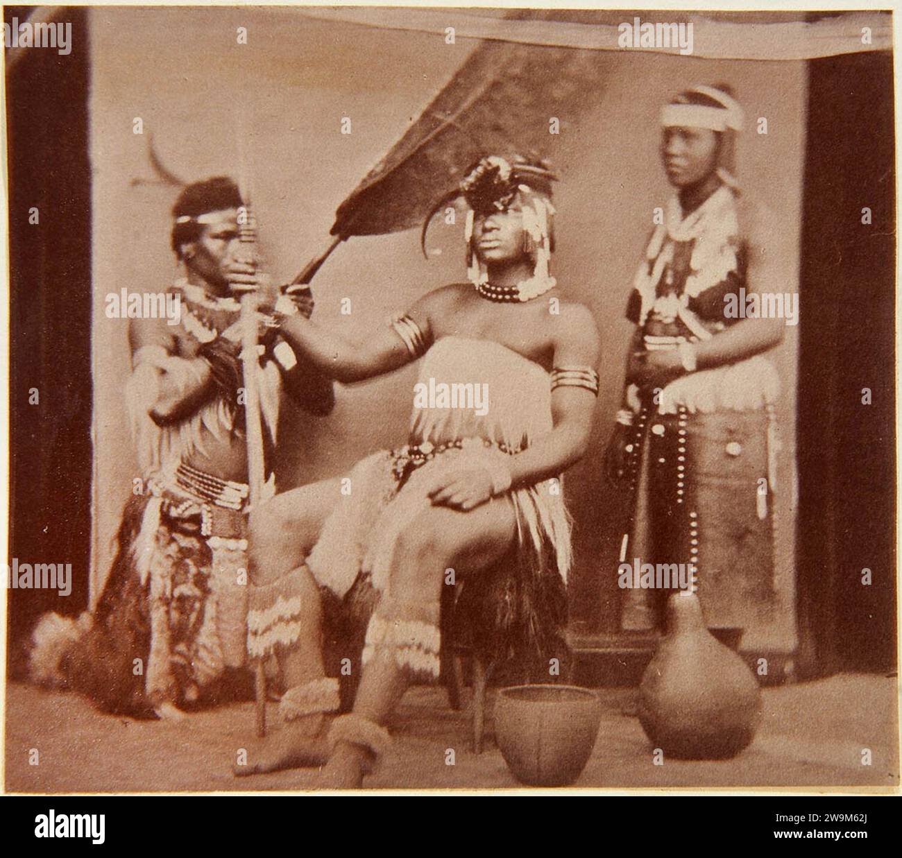 Zulus vintage hi-res stock photography and images - Alamy
