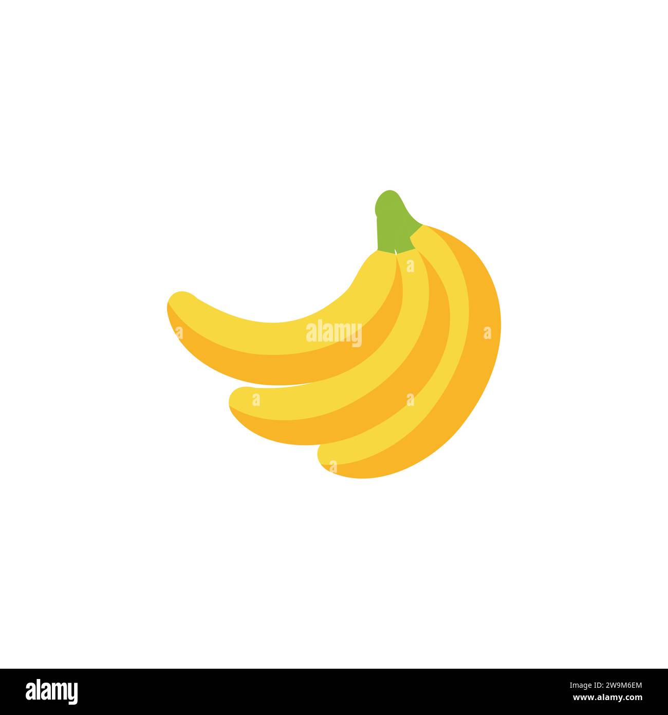 banana icon vector isolated on white background. banana icon Stock ...