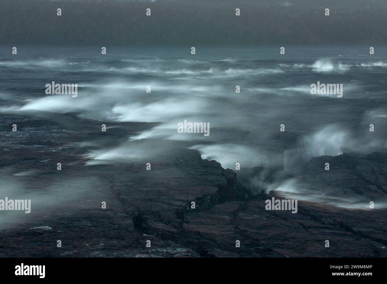 Kilauea Caldera from Crater Rim Trail at Kilauea Overlook, Hawaii ...