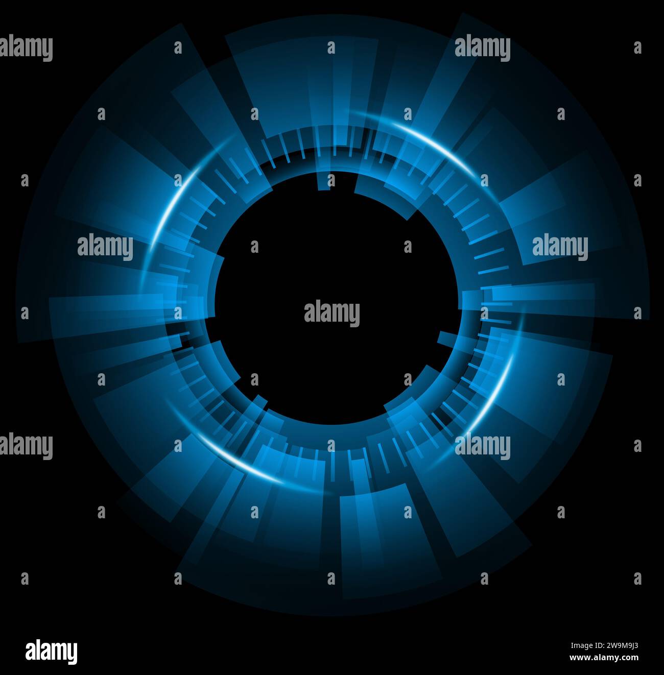 Holographic ui hi-res stock photography and images - Alamy