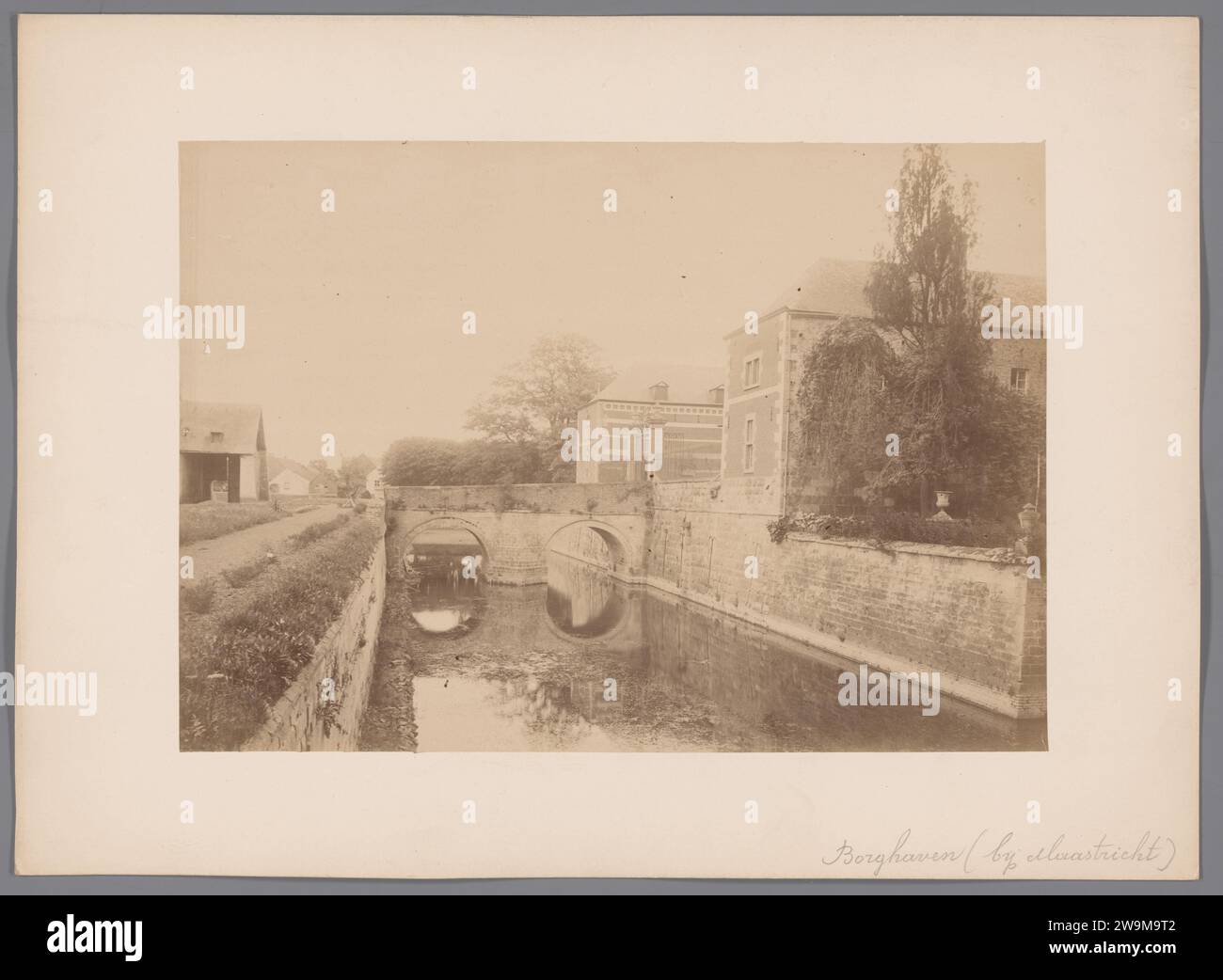 Bridge and Grunt of Kasteel Borgharen, Raphaël Baron de Selys ...