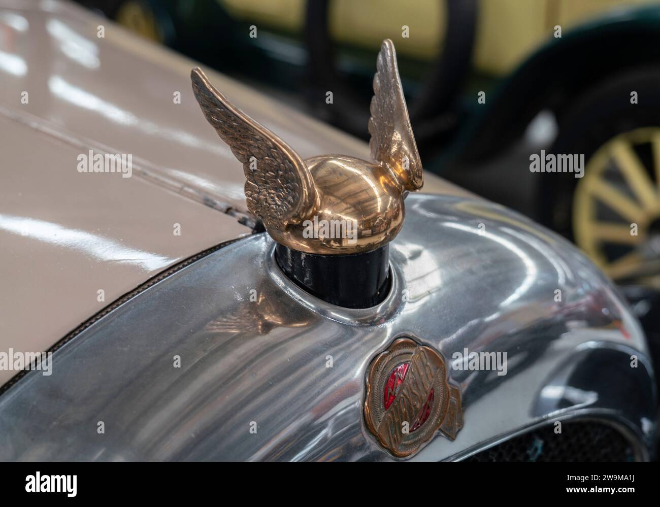 Chrysler 'wings' hood ornament from the 1920's at Inverell's National ...