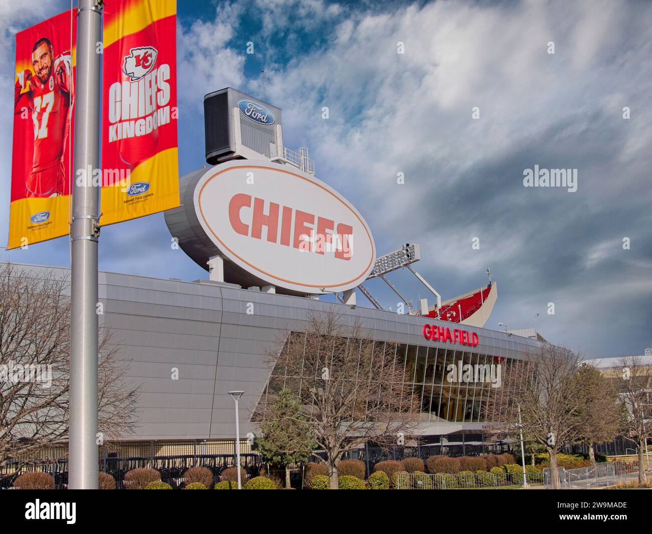 Kansas City, Missouri - December 28, 2023: GEHA Field at Arrowhead ...