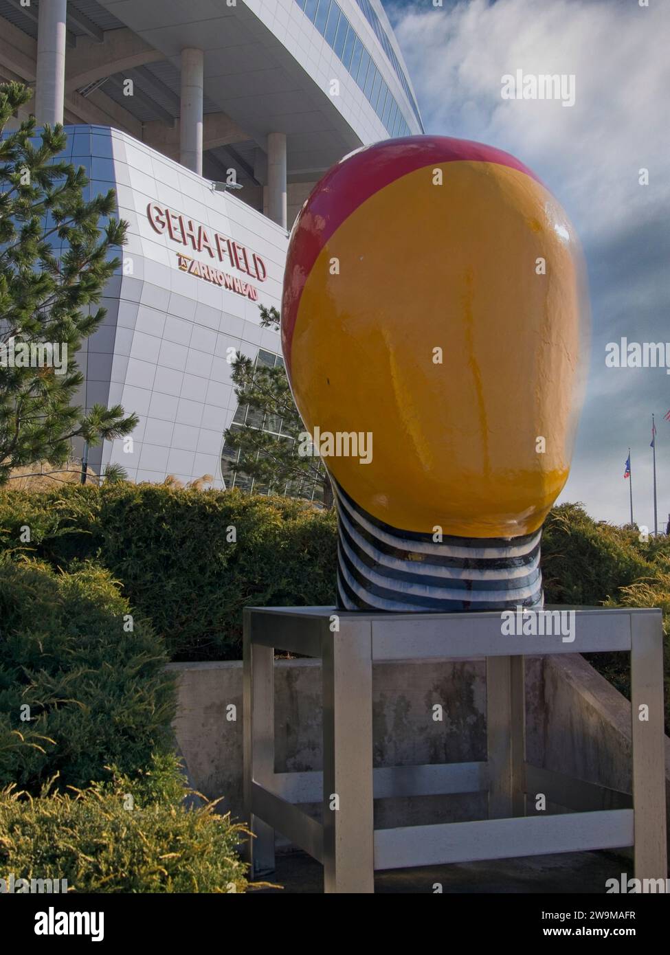Kansas City, Missouri - December 28, 2023: GEHA Field at Arrowhead ...