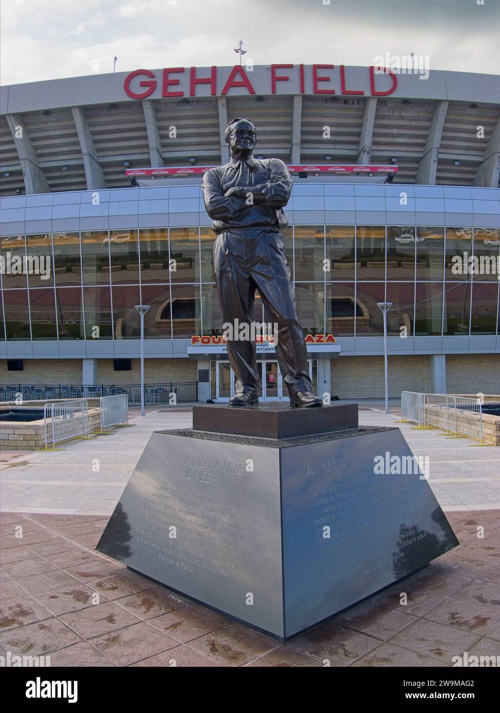 Kansas City, Missouri - December 28, 2023: GEHA Field at Arrowhead ...
