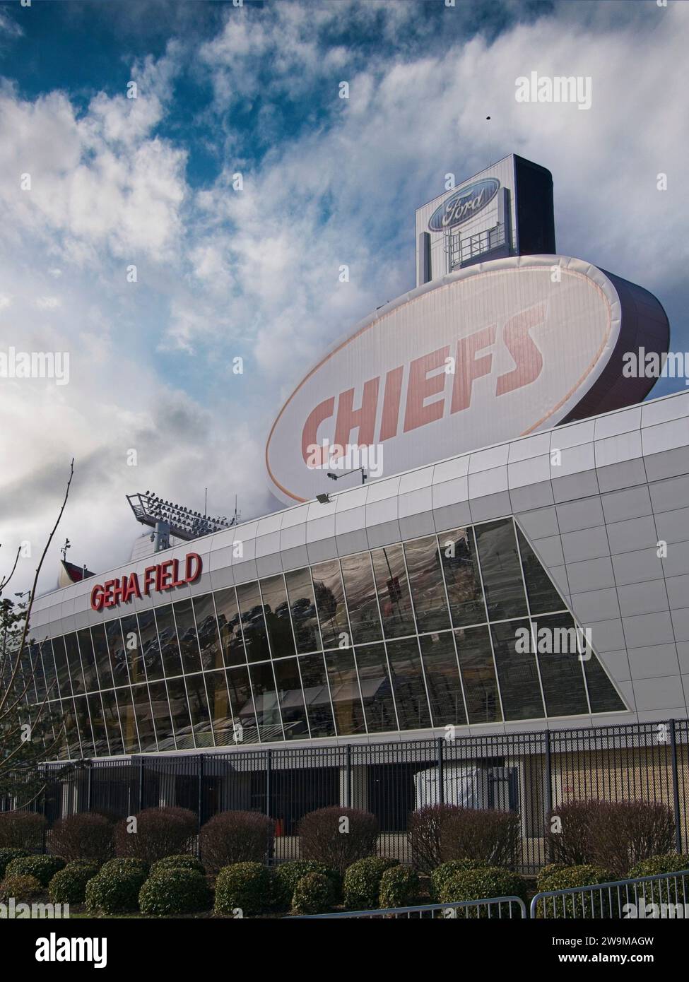 Kansas City, Missouri - December 28, 2023: GEHA Field at Arrowhead ...