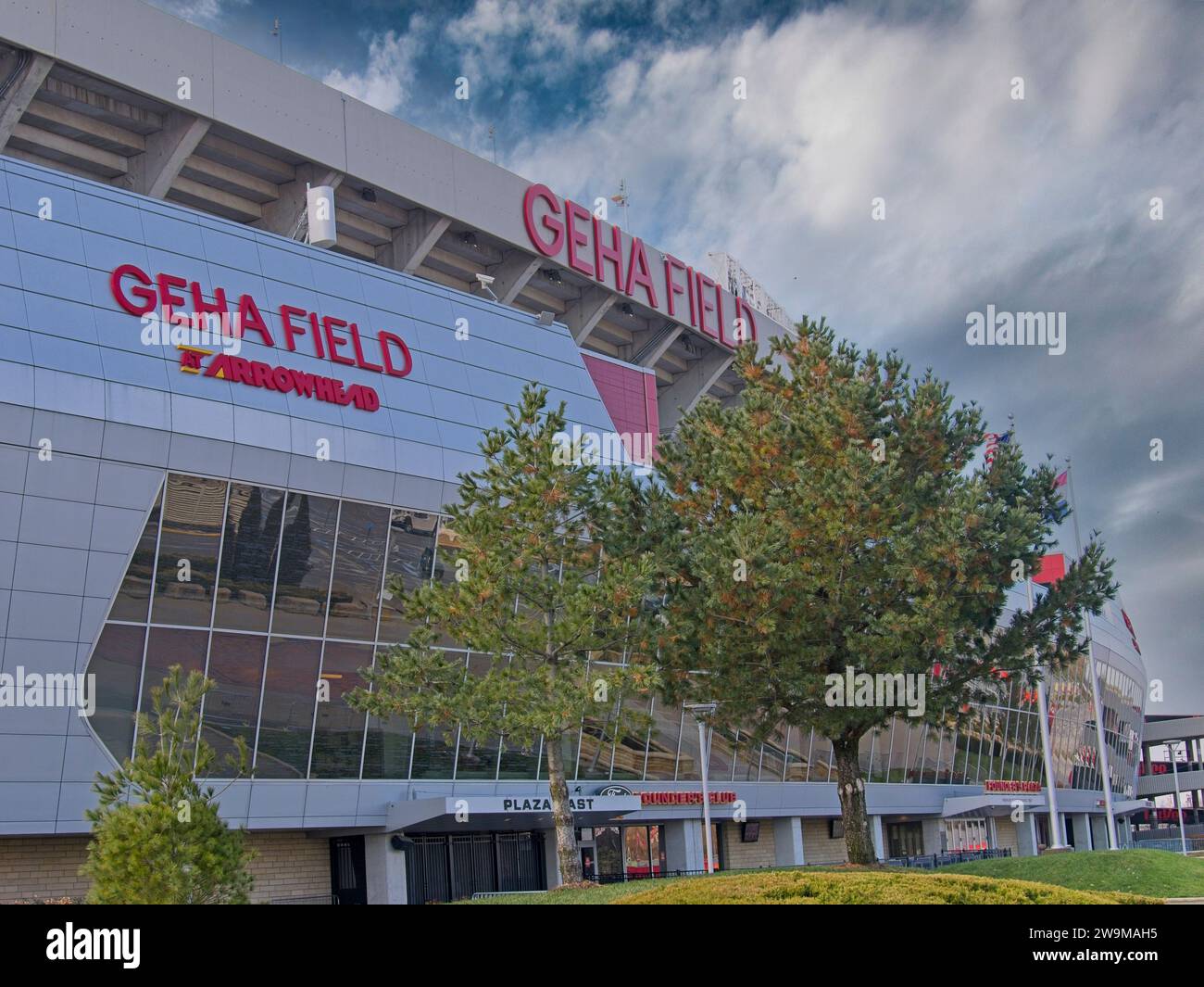 Kansas City, Missouri - December 28, 2023: GEHA Field at Arrowhead ...