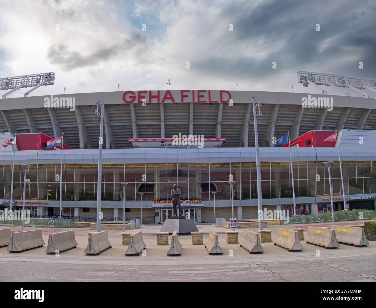 Kansas City, Missouri - December 28, 2023: GEHA Field at Arrowhead ...