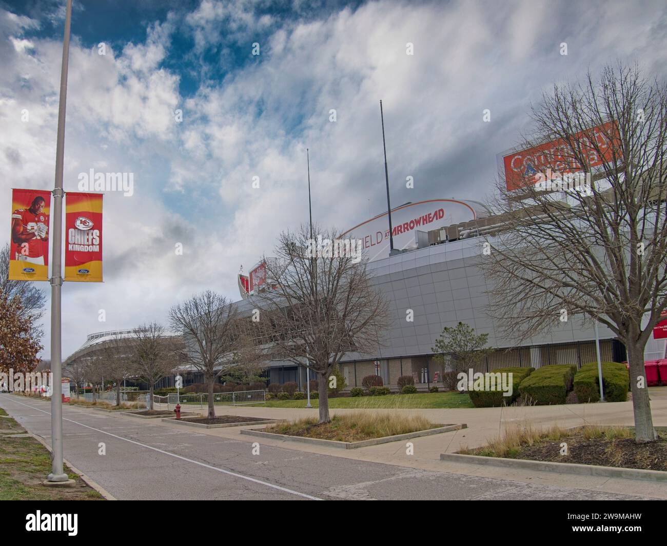 Kansas City, Missouri - December 28, 2023: GEHA Field at Arrowhead ...