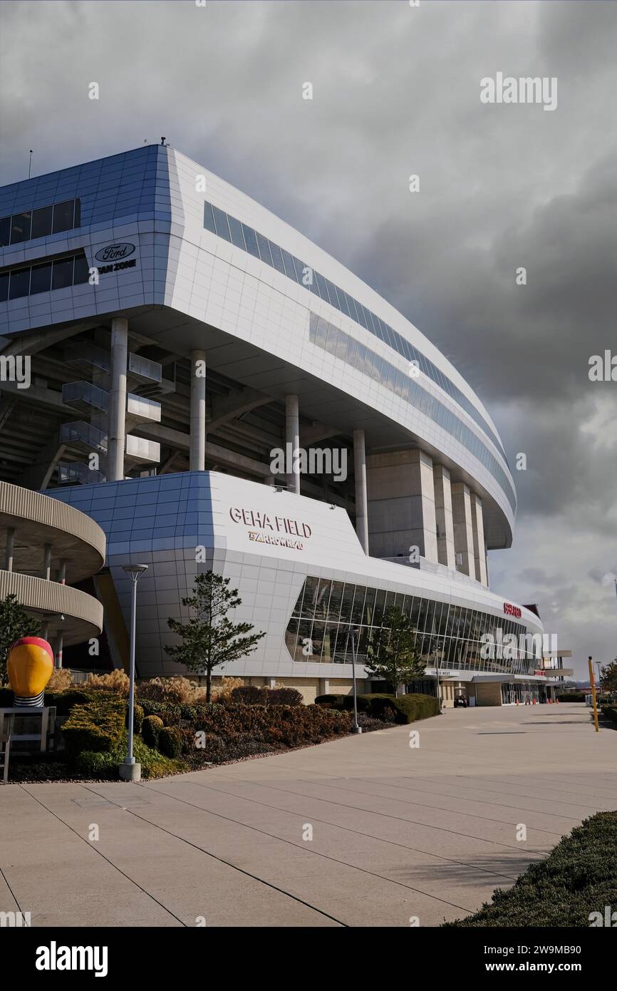 Geha field at arrowhead stadium hi-res stock photography and images - Alamy
