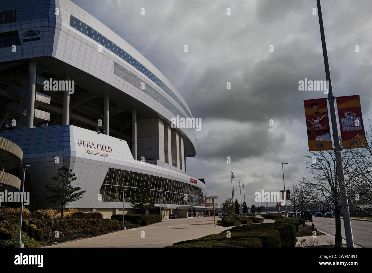 Kansas City, Missouri - December 28, 2023: GEHA Field at Arrowhead ...