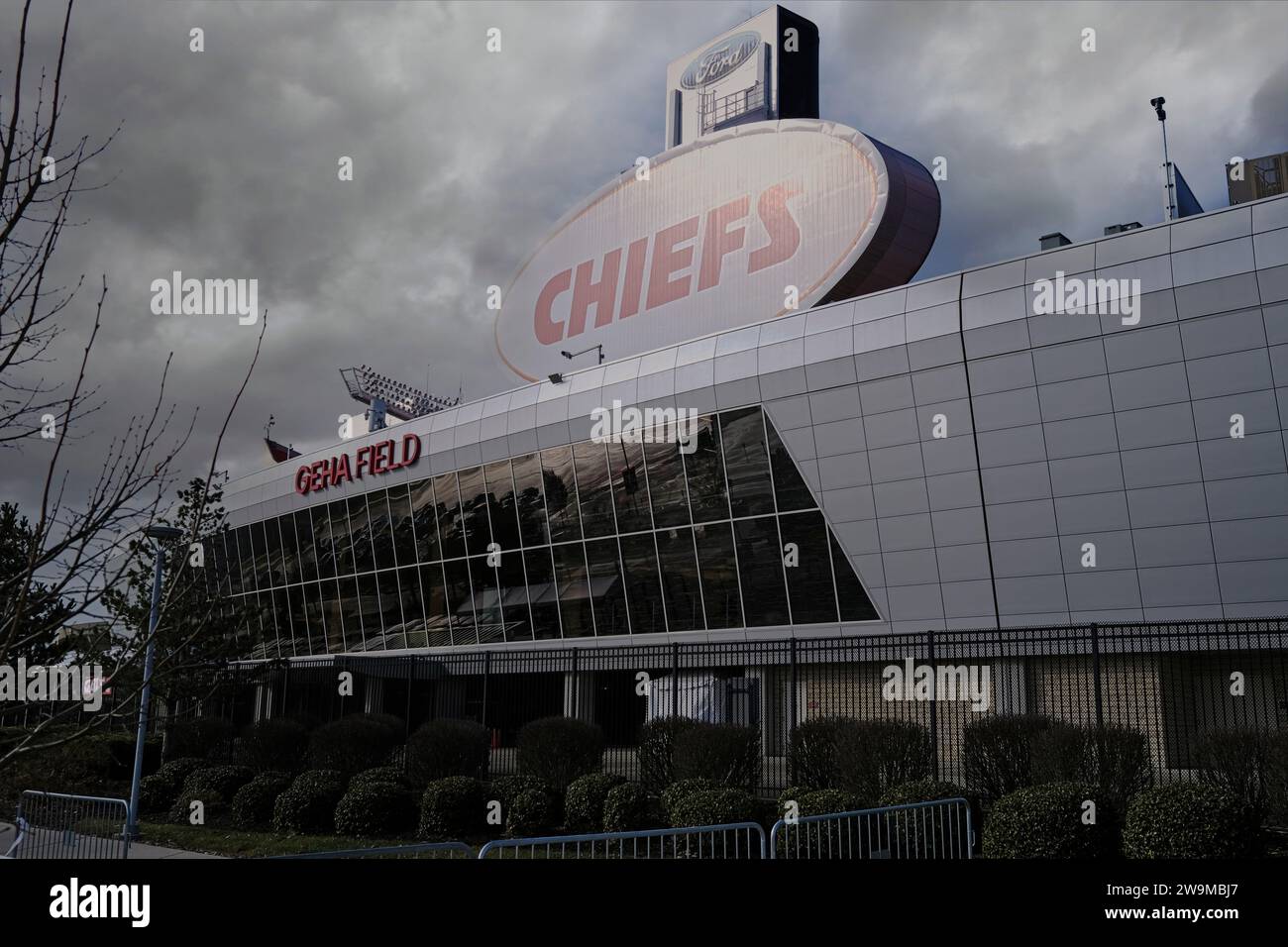 Kansas City, Missouri - December 28, 2023: GEHA Field at Arrowhead ...