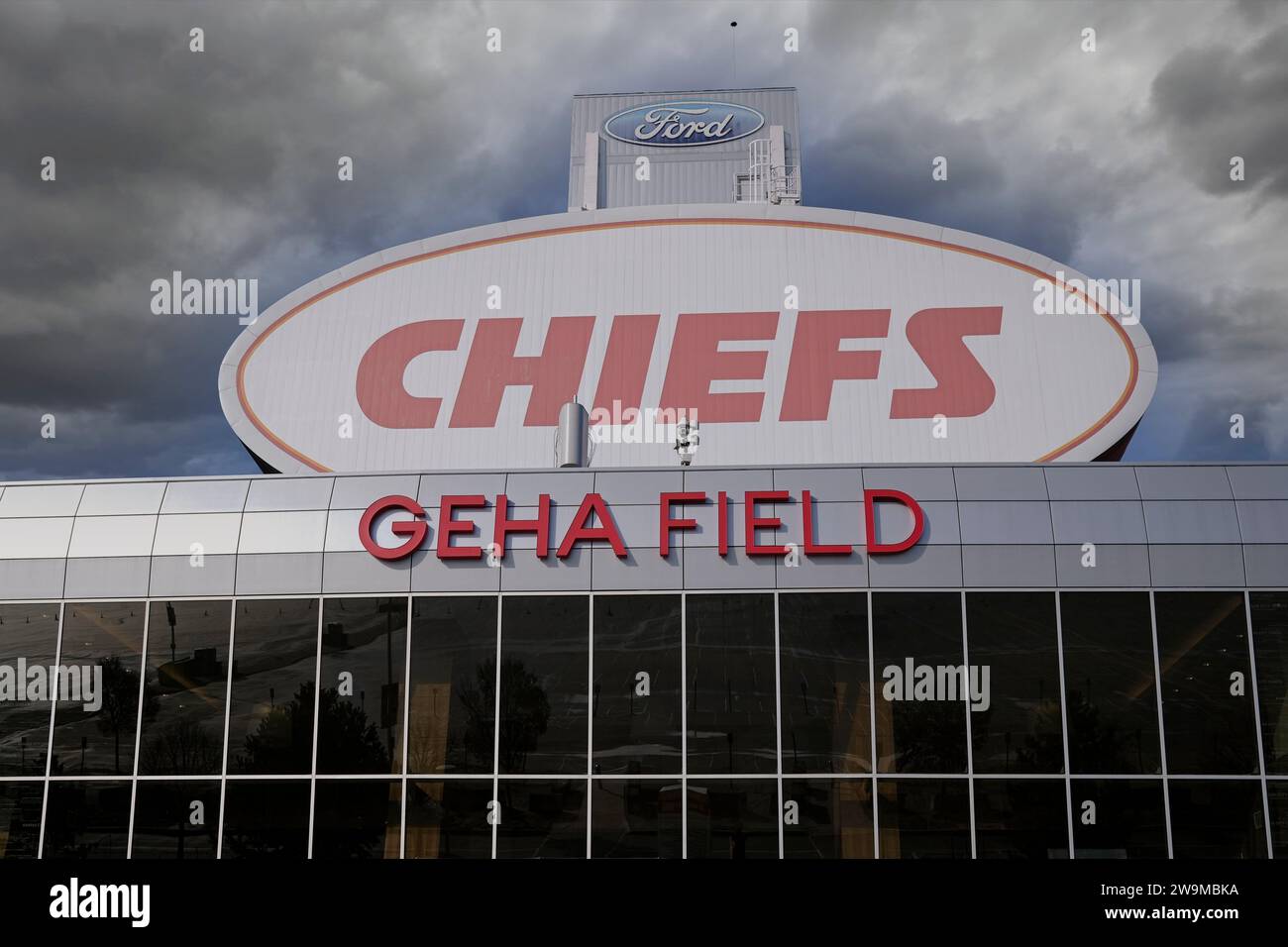 Kansas City, Missouri - December 28, 2023: GEHA Field at Arrowhead ...