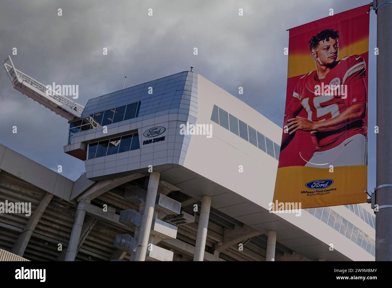 Kansas City, Missouri - December 28, 2023: GEHA Field at Arrowhead ...