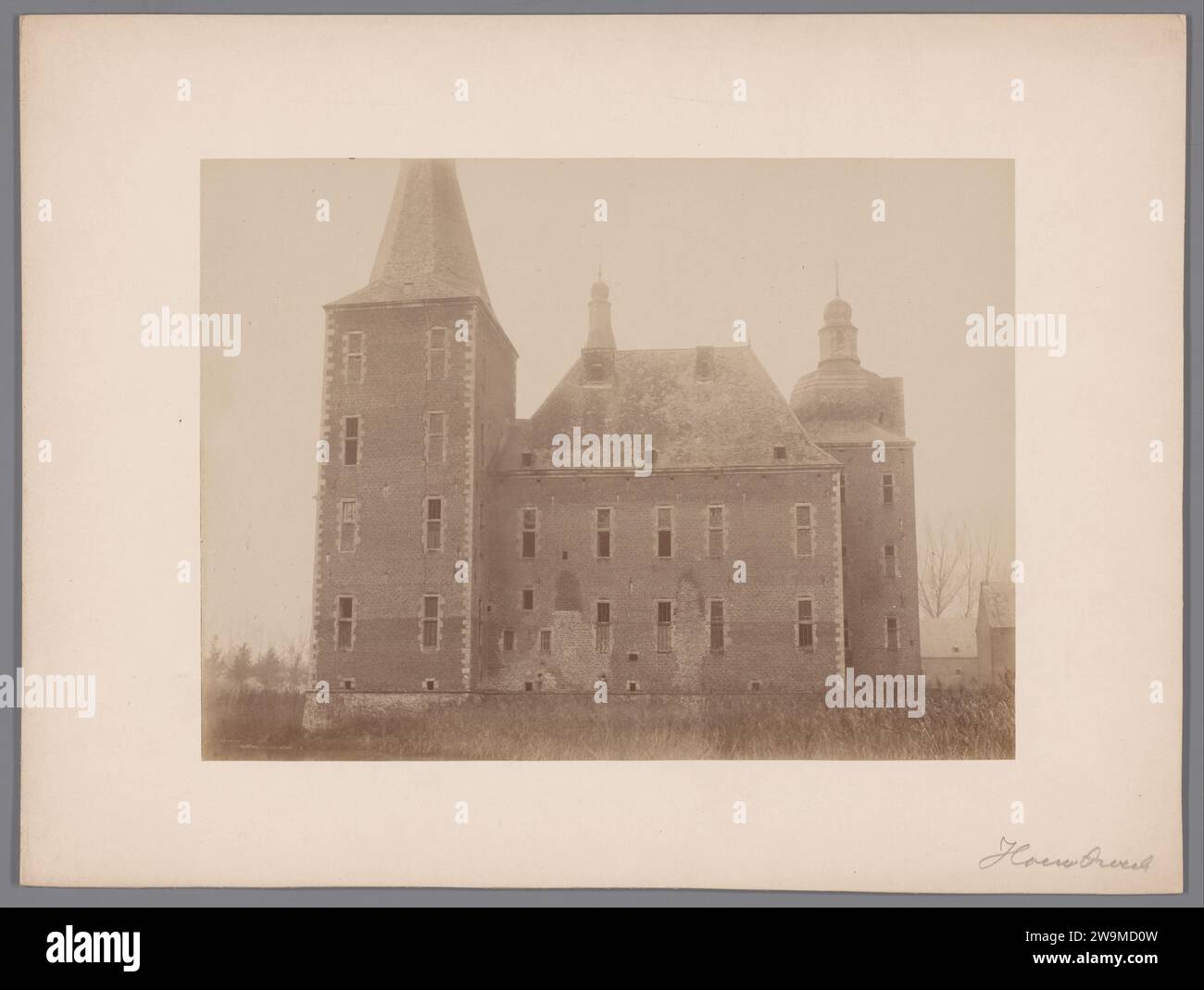 Southeast side of Kasteel Hoensbroek, Anonymous (Monumentenzorg ...